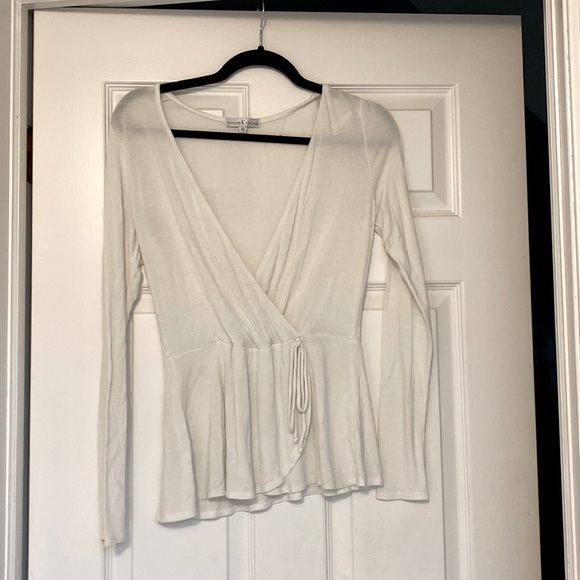 Moa Moa | Tops | Moa Moa White Knit Top | Poshmark